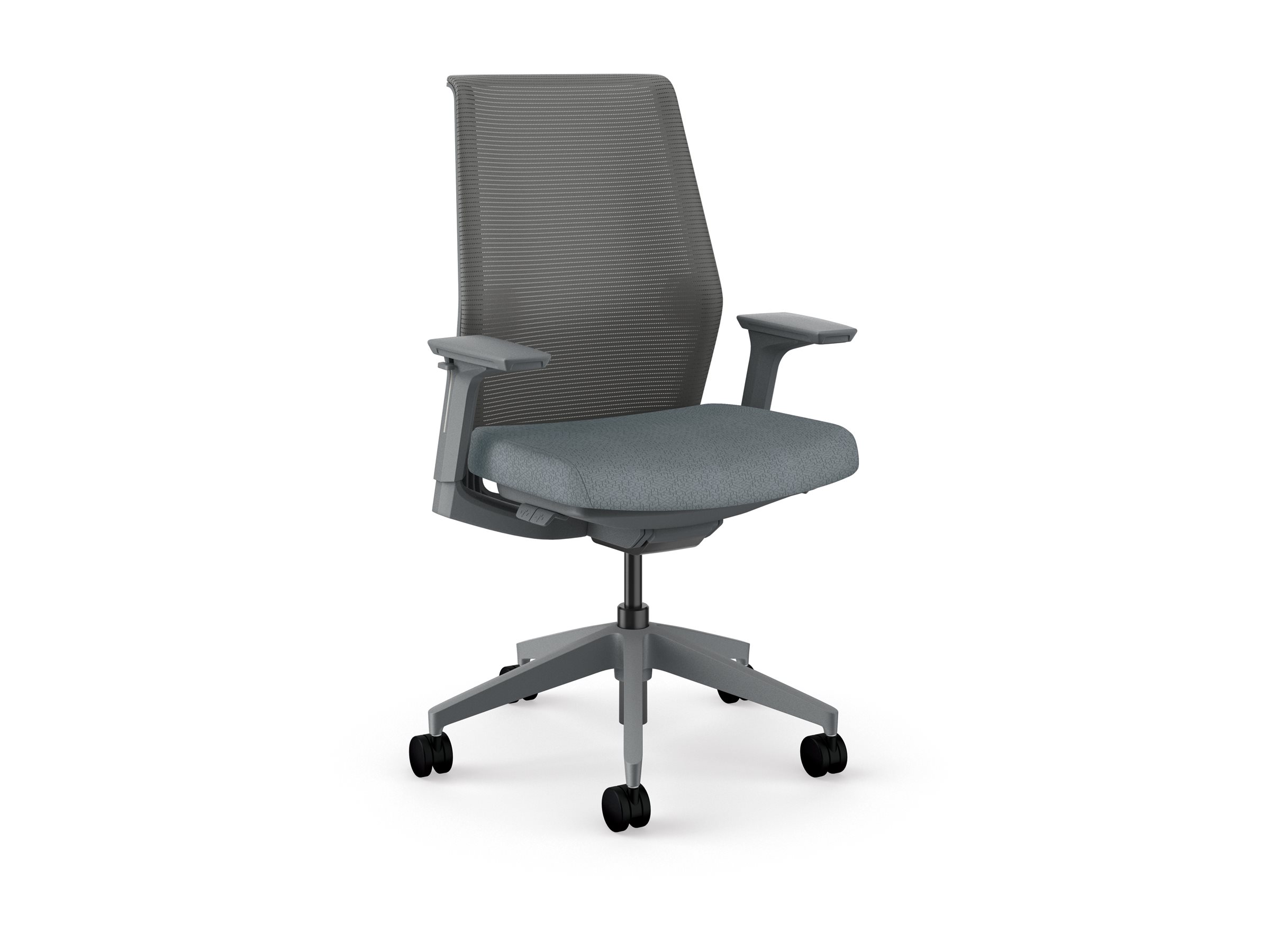 HON Now Cipher - Chair - task - armrests - L-shaped - tilt - swivel ...