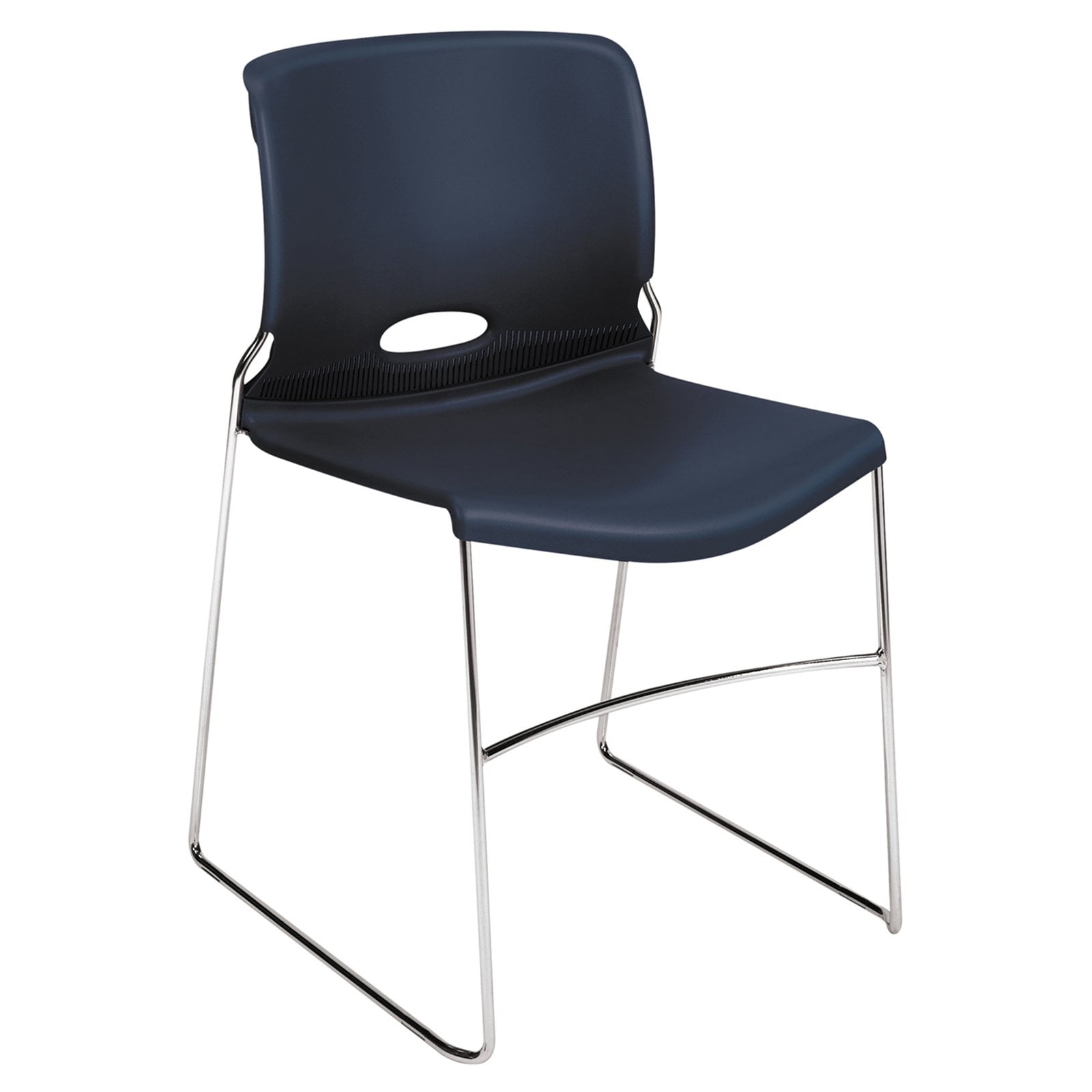 HON Olson Stacker High Density Chair, Regatta Seat/Back, Chrome Base, 4 ...