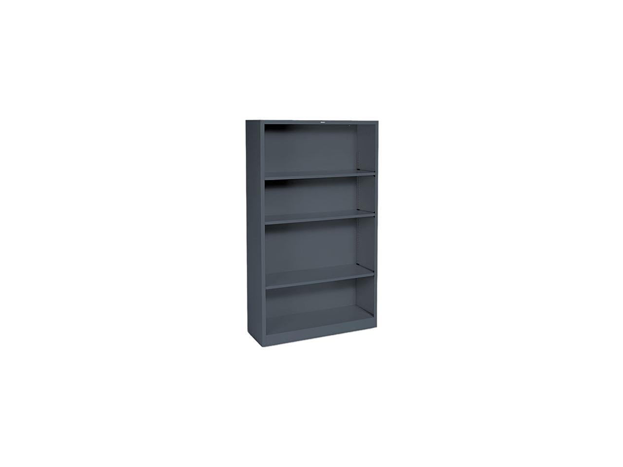 HON S60ABCS Metal Bookcase, 4 Shelves, 34-1/2w x 12-5/8d x 59h ...