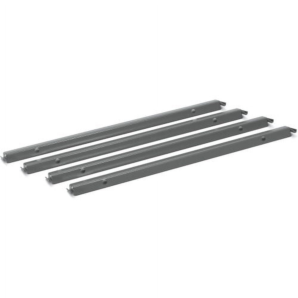 HON Single Rail Hanging Racks, 4-Pack Letter/Legal - 42" Long - Steel ...