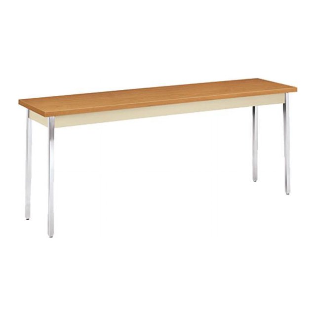 HON UTM1872CLCHR Utility Table, Rectangular, 72w x 18d x 29h, Harvest ...
