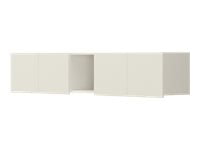 HON Voi HLSL1472D - Overhead cabinet - 4 doors - woodgrain laminate ...