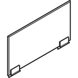 HON, Voi Privacy Screen, Frosted, 24"W, 1 Each - Walmart.com