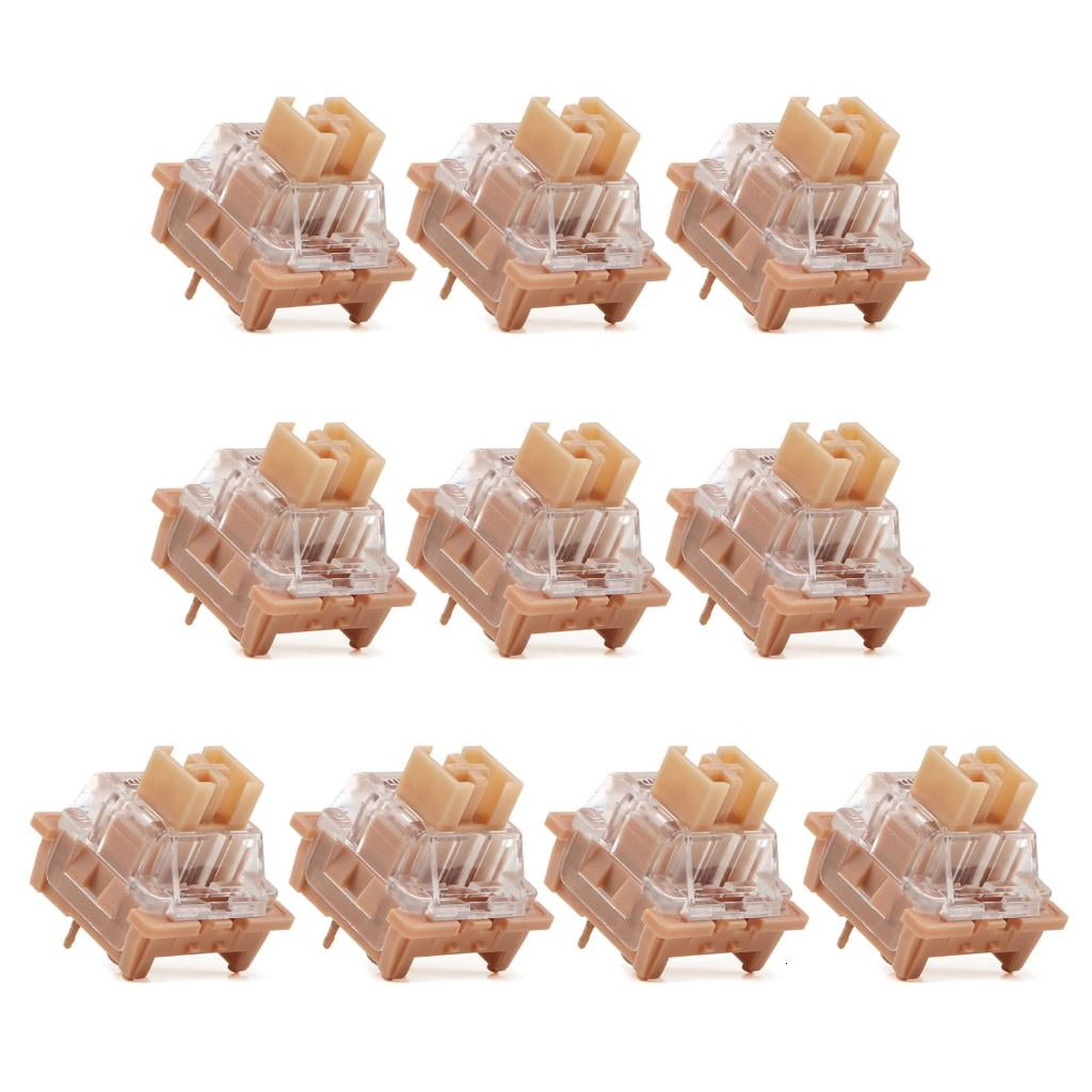 HONCLL 10PCS Outemu Switches Lube Mechanical Keyboard Switch 3Pin ...