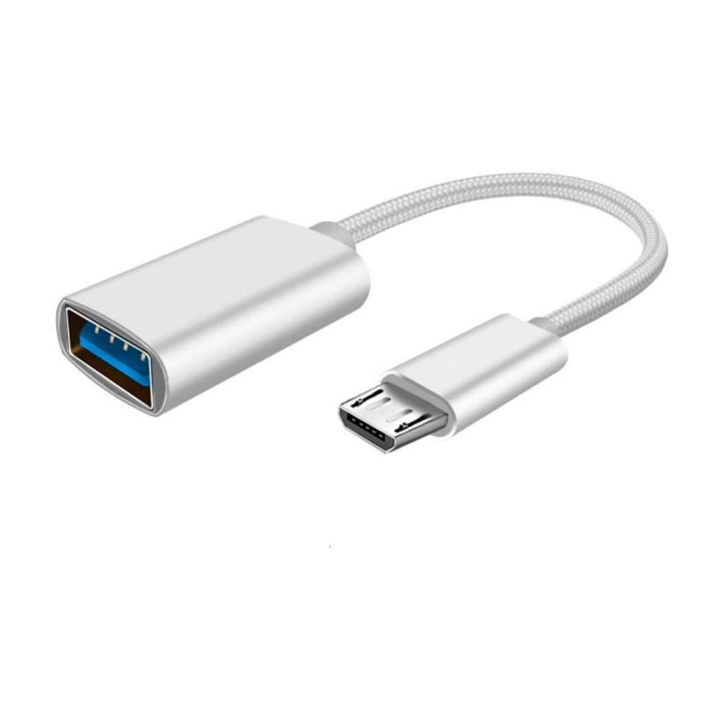 HONCLL 12cm USB to USB 5Pin/Type C OTG Cable Wire Adapter Cord for ...