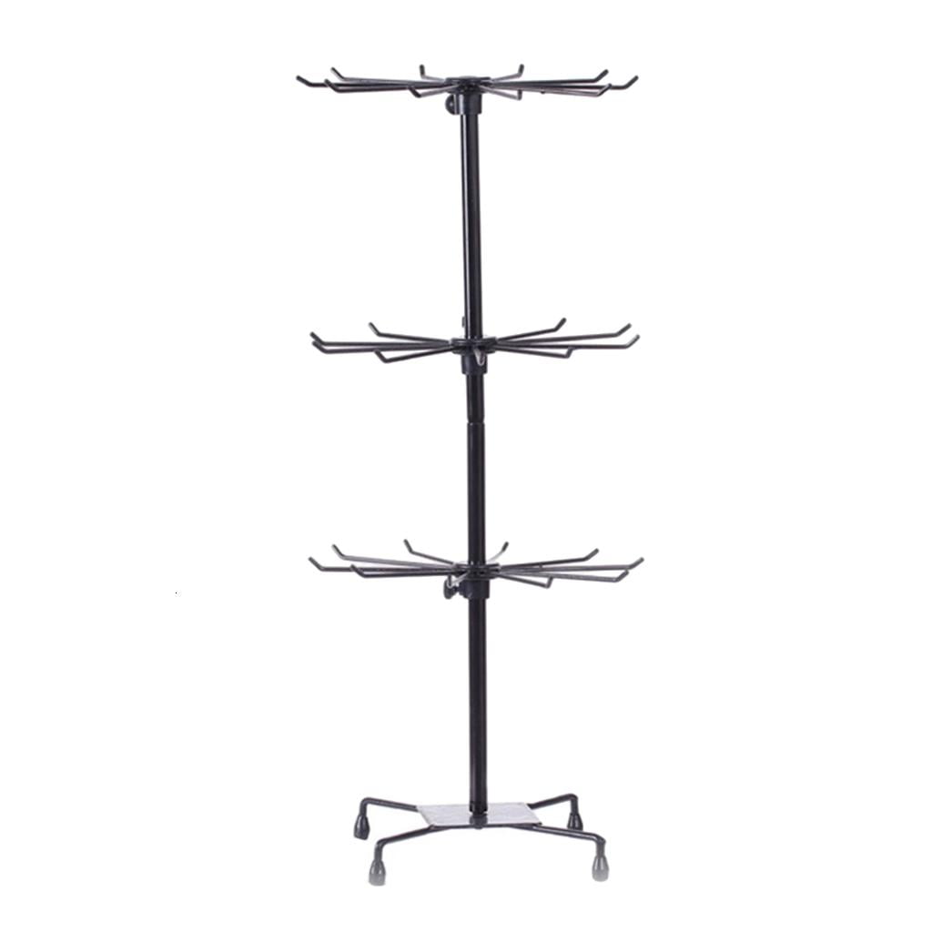 HONCLL 3 Level Display Rack with Rotating Feature Jewelry Display ...