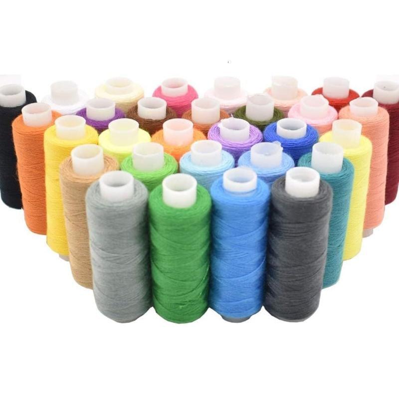 HONCLL 30 Rolls Polyester Sewing Thread for Sewing Machine Hand ...