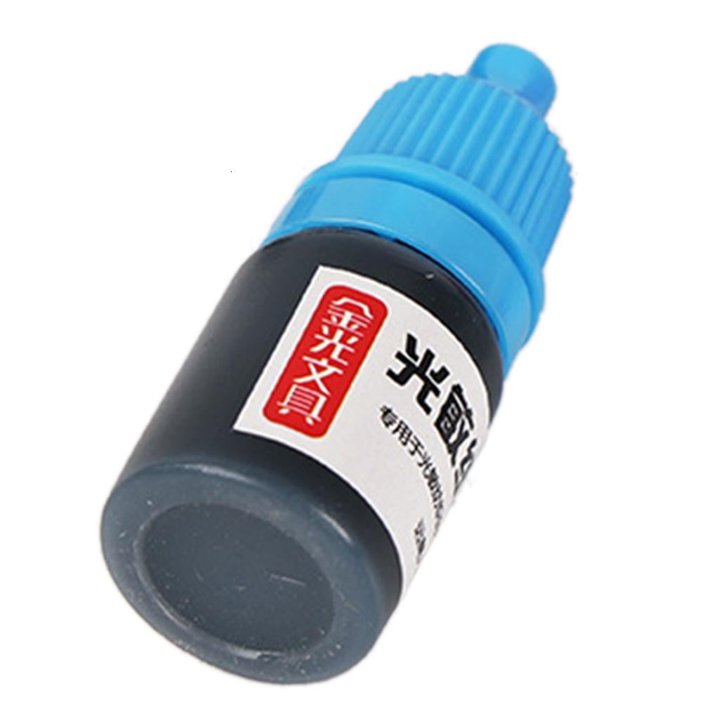 HONCLL 5ml Special Ink Photosensitive Textile Clothes Ink Name Stamp ...