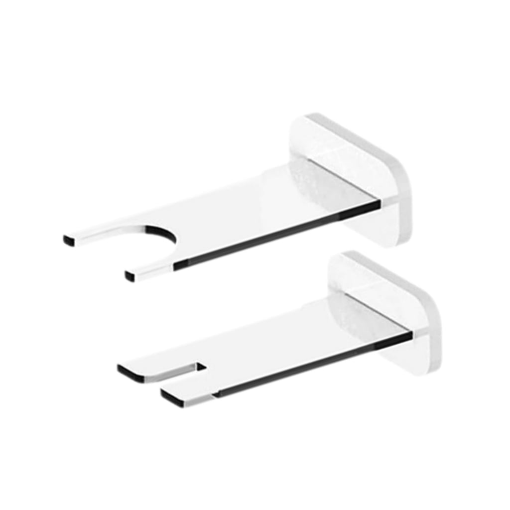 Tizuqe Acrylic Cutlery Stand Cutlery Display Shelf Rack Pair for Store ...