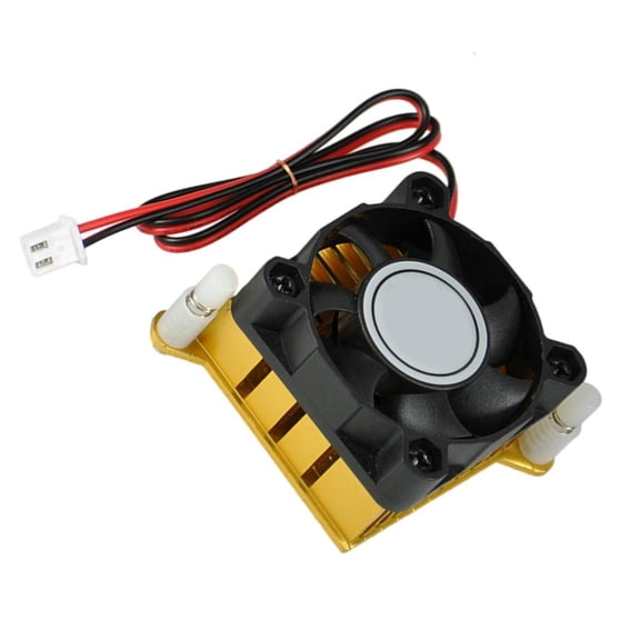 12V 40mm x 40mm x 10mm 4010S DC Brushless 3-pin 9-Blade CPU / Laser ...