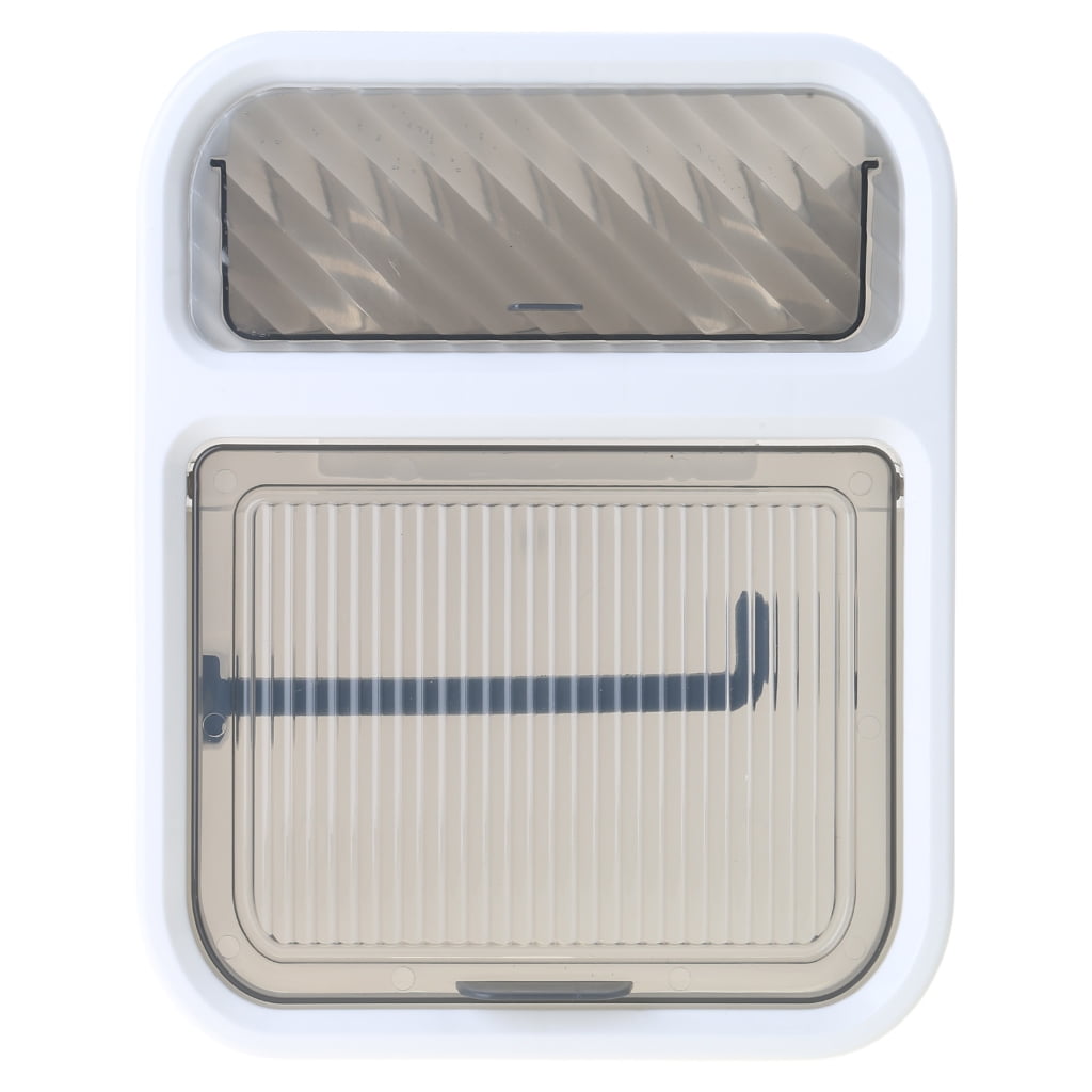 Tizuqe Bathroom Tissue Box Toilet Paper Roll Holder Wall Mounted Toilet ...