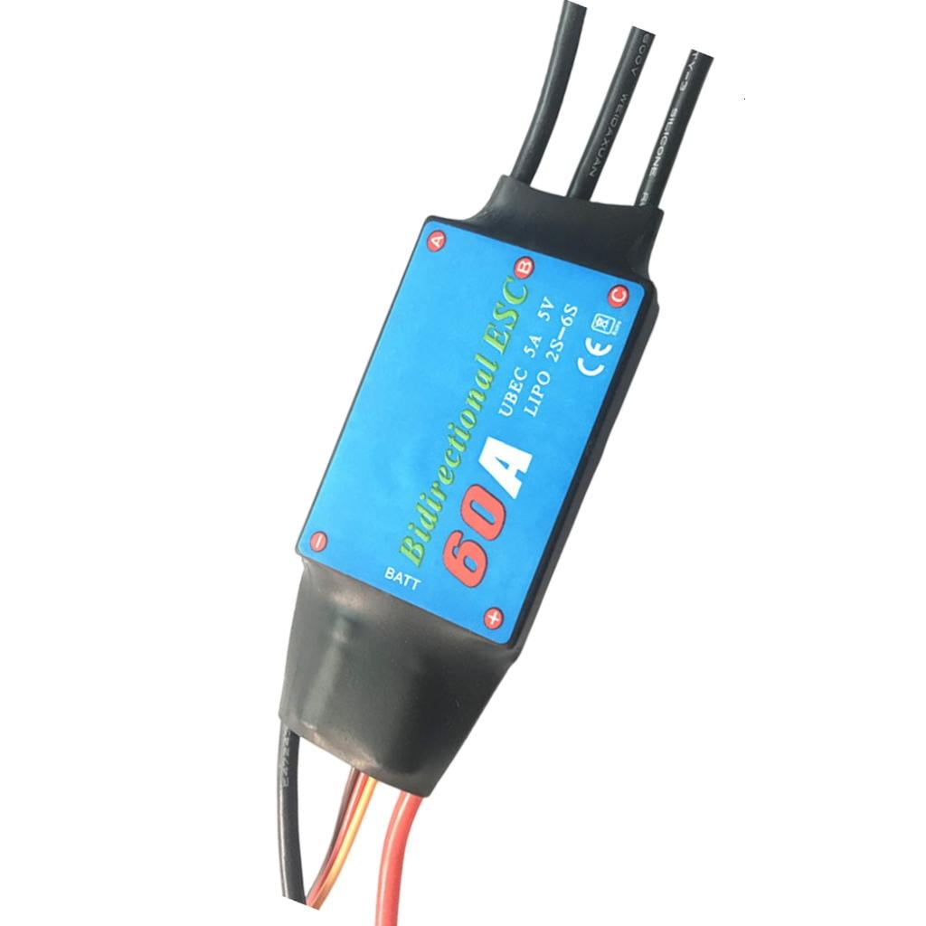 HONCLL Brushless ESC Bidirectional Brushless Electric Speed Controller ...