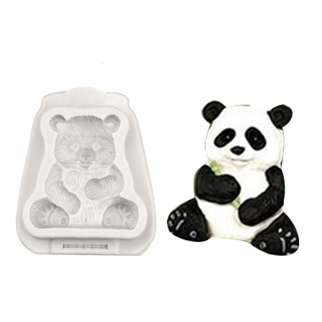 HONCLL Chocolate Moulds Bamboo/Panda Shaped DIY Cake Border Baking ...