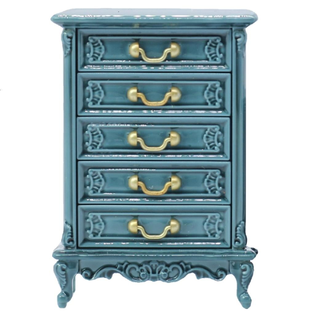 HONCLL Decorative Drawer Cabinet Model Play Scene Wedding Birthday ...