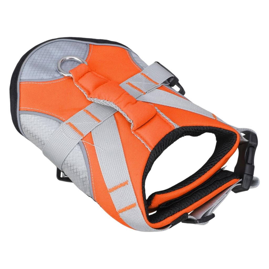 HONCLL Dog Life Vest Flotation Vest Adjustable Swimsuit for Dog ...