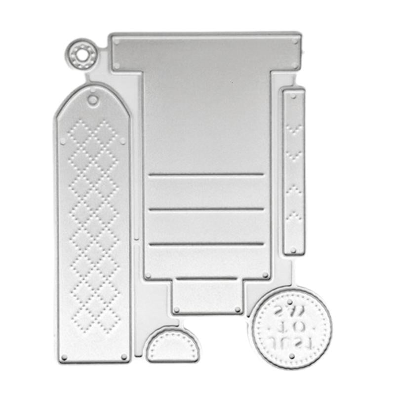 HONCLL Embossing Die Cuts Metal Stencils for Birthday Card Making Room ...