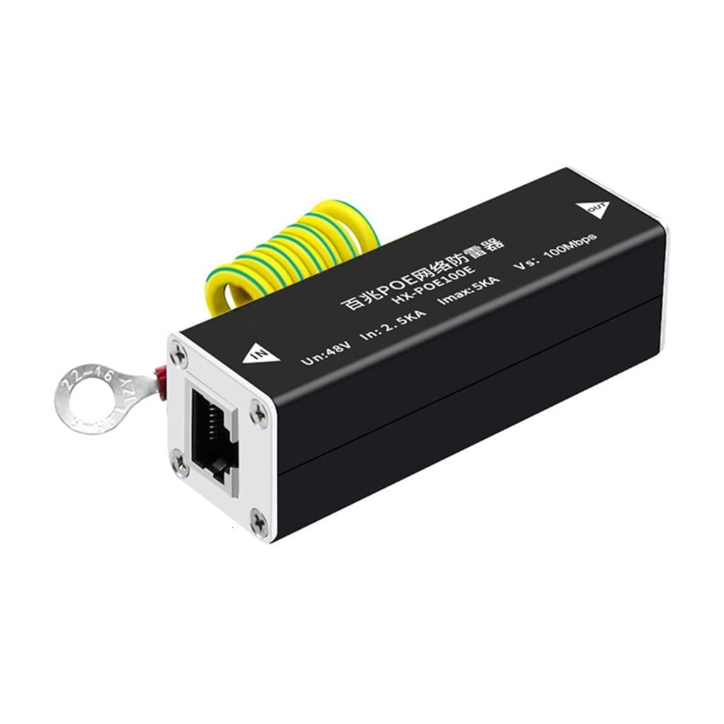 HONCLL Ethernet Surge Protector POE Networking Surge Protector For ...