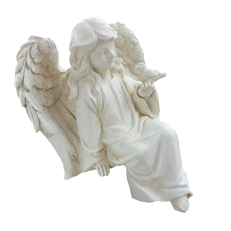 HONCLL European Sculpture Cherub Figurinee Angela Memorials Angela ...