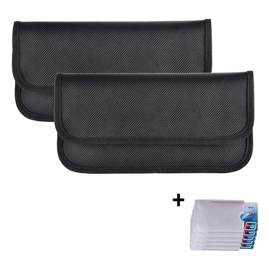HONCLL FaradayBag RFIDs Signal Blocking Bag Shielding Pouch Wallet Case ...
