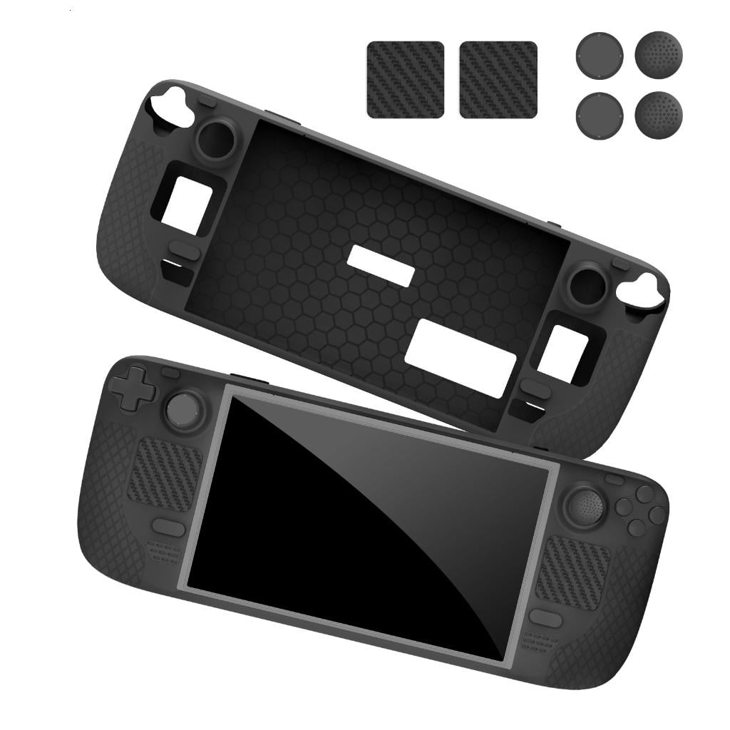 HONCLL For Steam Deck Game Controller with 4 Joystick Caps Trackpad ...