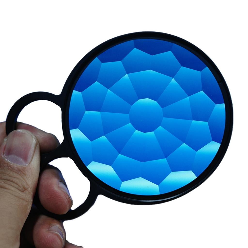 HONCLL Handheld Kaleidoscope Prism Lens Special Effect Glass Lens for ...
