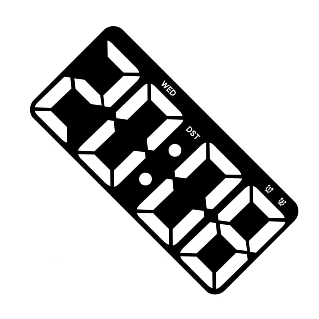 HONCLL LED Wall Clock with Large Display, Countdown Timer, and Indoor ...