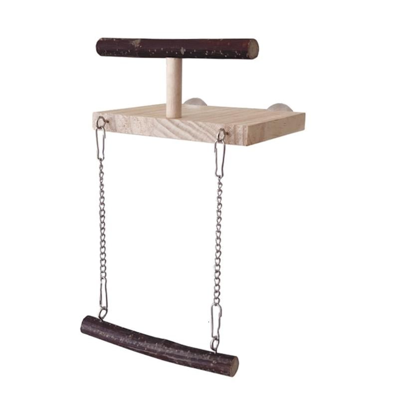 HONCLL Large Bird Playstand Climbing Standing Branches Toy Swing ...