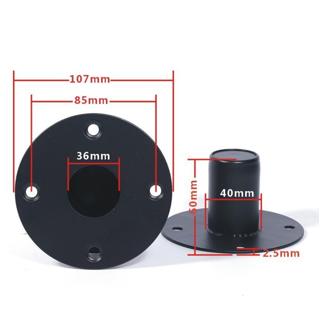 HONCLL Metal Speaker Stand Base Iron Lower Sound Seats for Professional ...