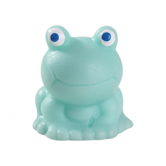 HONCLL Mini Frog Garden Decor Green Frog Figurines Tiny Plastic Frogs ...