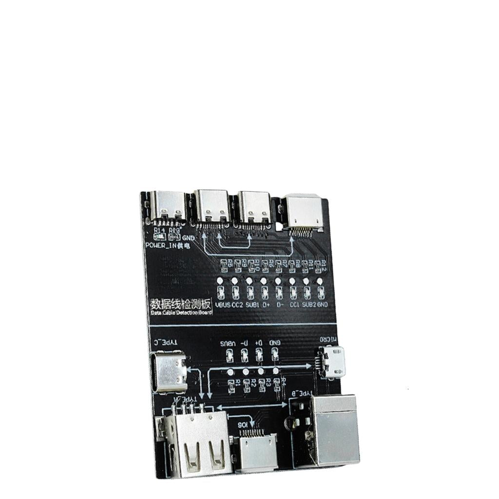 HONCLL MultiPorts Quick Charge Cable Tester Data Cable Detection Board ...