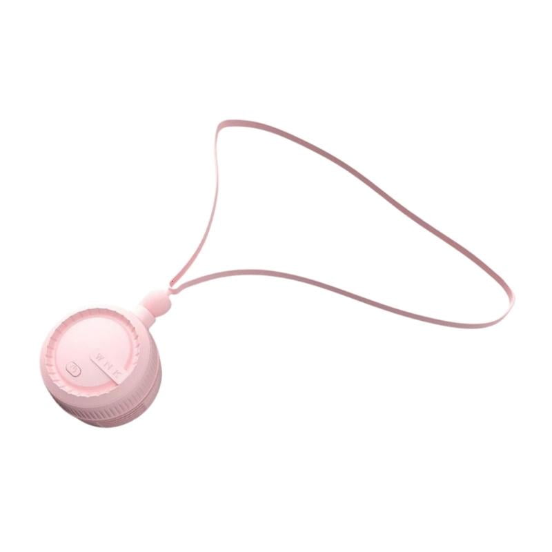 HONCLL Neck Straps Fan Small Handhelds Fan Cooling Fan Plastic Texture ...
