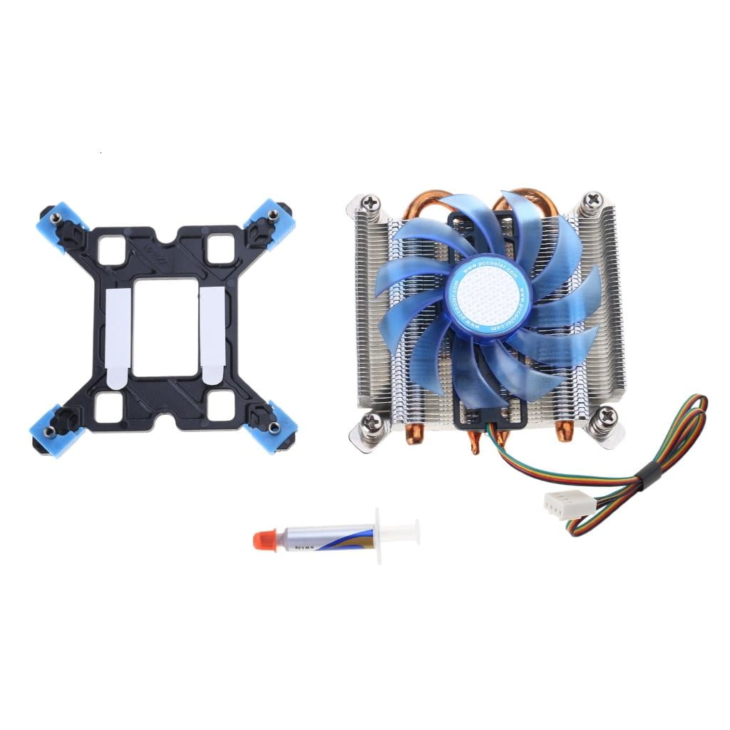 HONCLL PC Cooler S85 Ultra Thin CPU Cooler PWM Blower Cooling Fan for ...