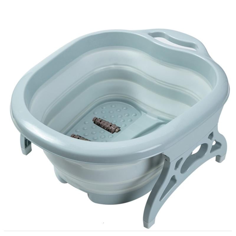 HONCLL Plastic Foldable Bucket Folding Foot Wash Tub Handle Foot Bath ...