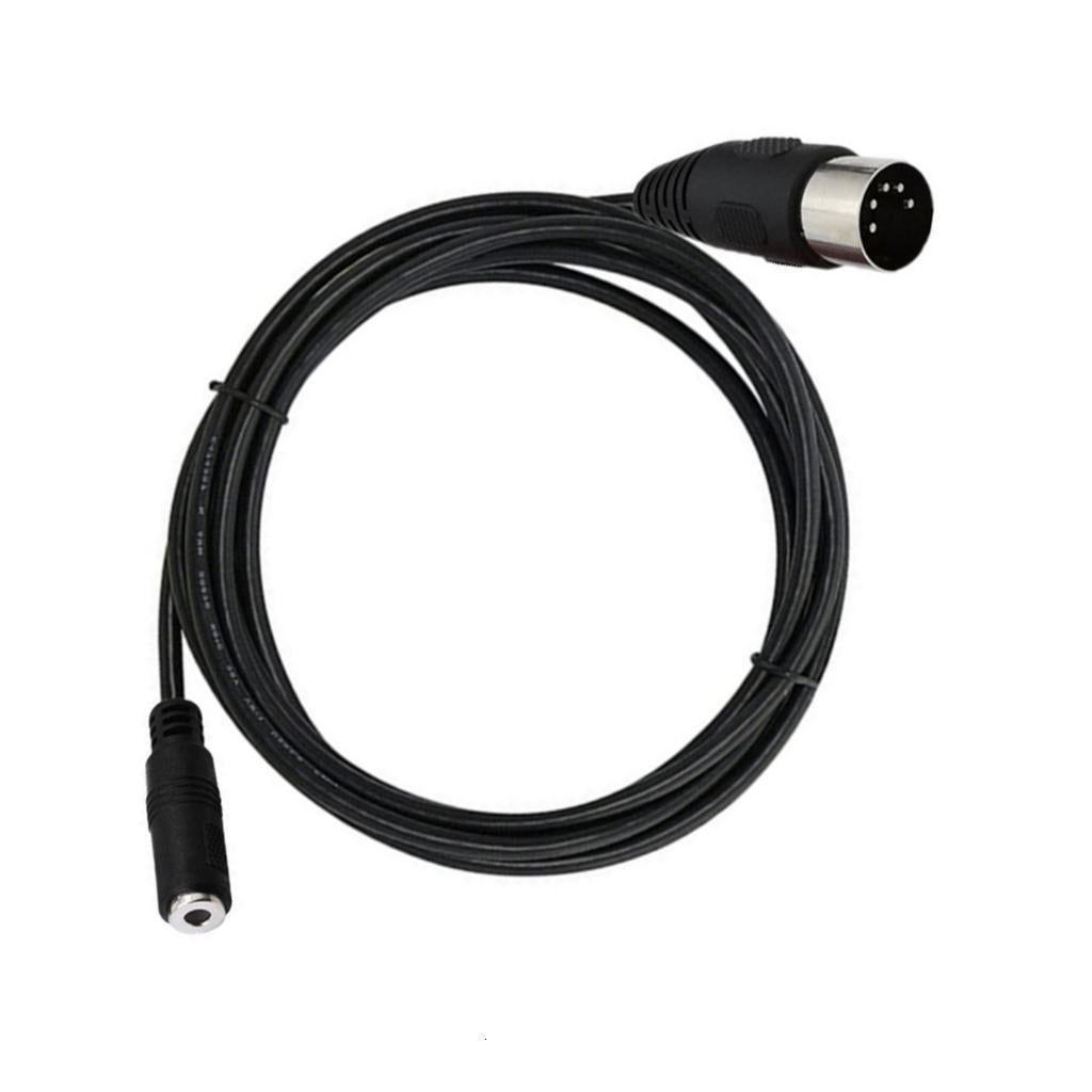HONCLL Professional 3.5mm Female to DIN 5 Pin Male Cable Sound Adapter ...