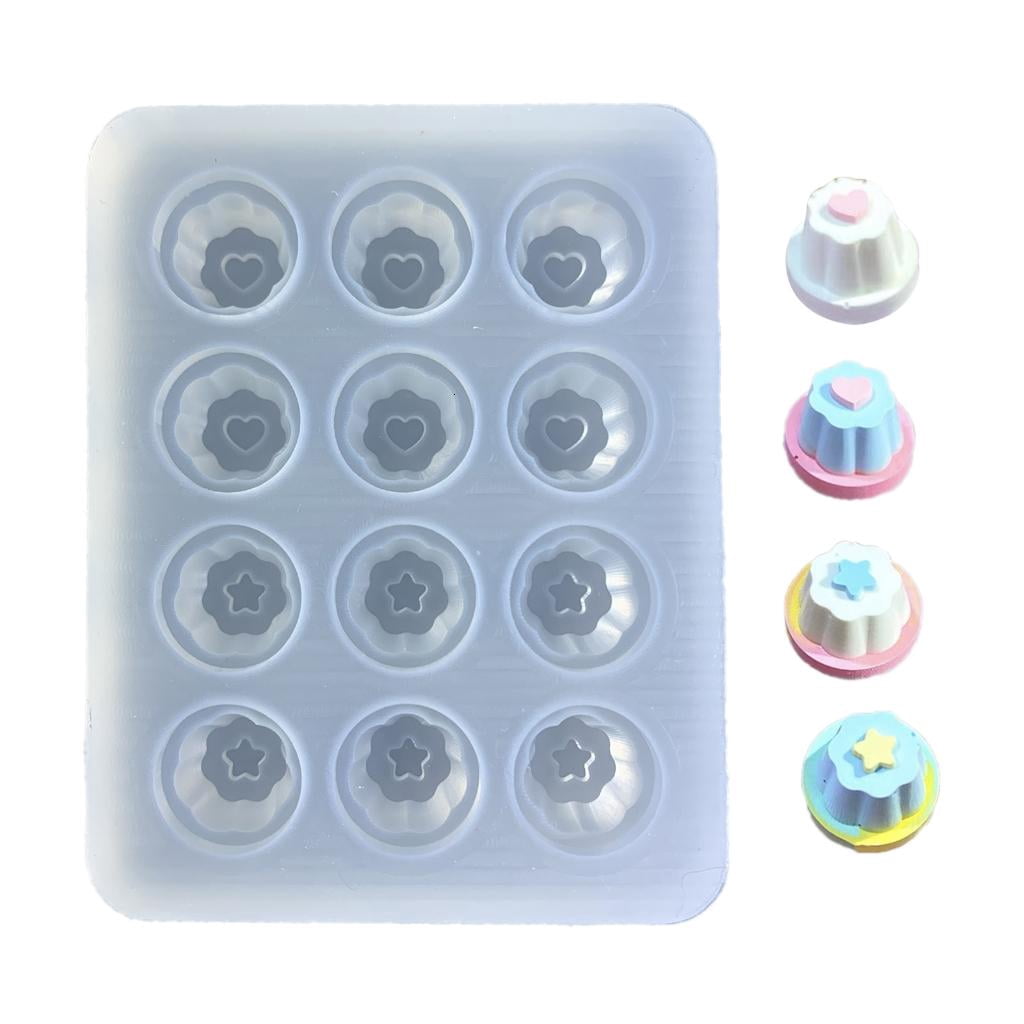 HONCLL Quicksand Filling Materials Resin Mould Silicone Hollow Shaker ...