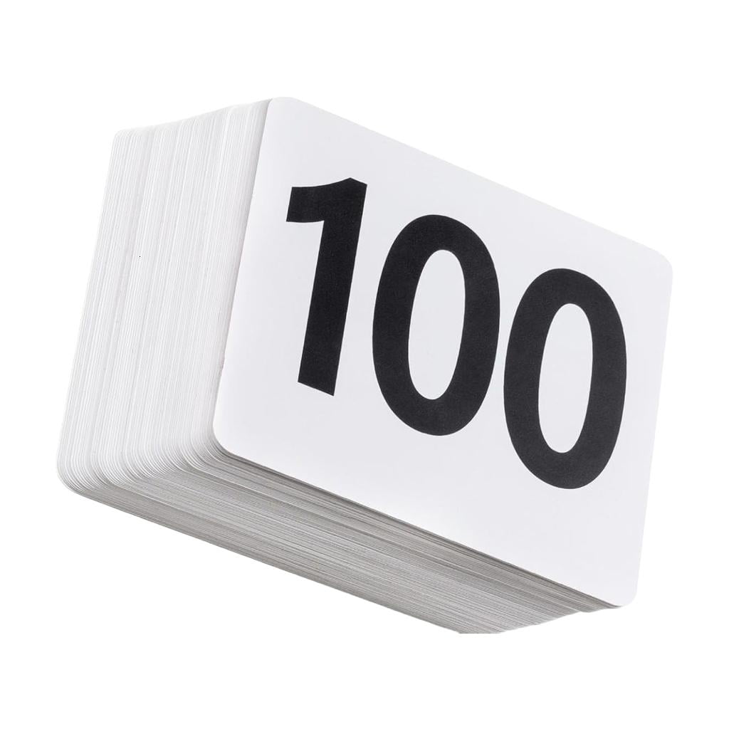 HONCLL Seating Number Cards for Weddings Meetings and Classrooms Paper ...