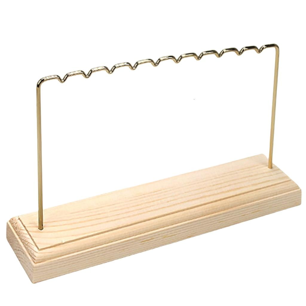 HONCLL Sophisticated Jewelry Display Rack Modern Jewelry Display Shelf ...