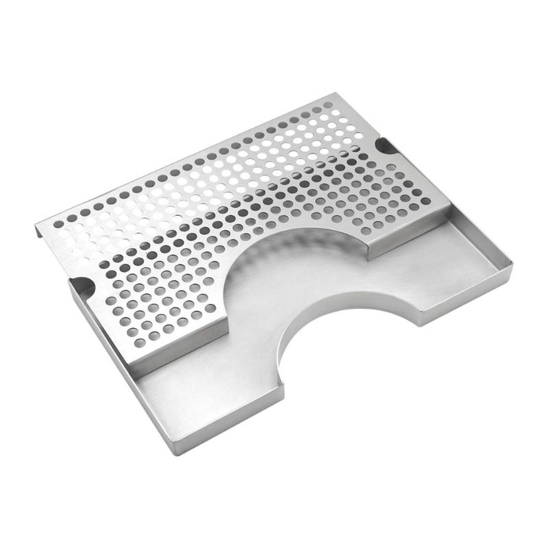 HONCLL Teas Drainage Plate Metal Beer Towers Drip Pan Stainless Steels ...