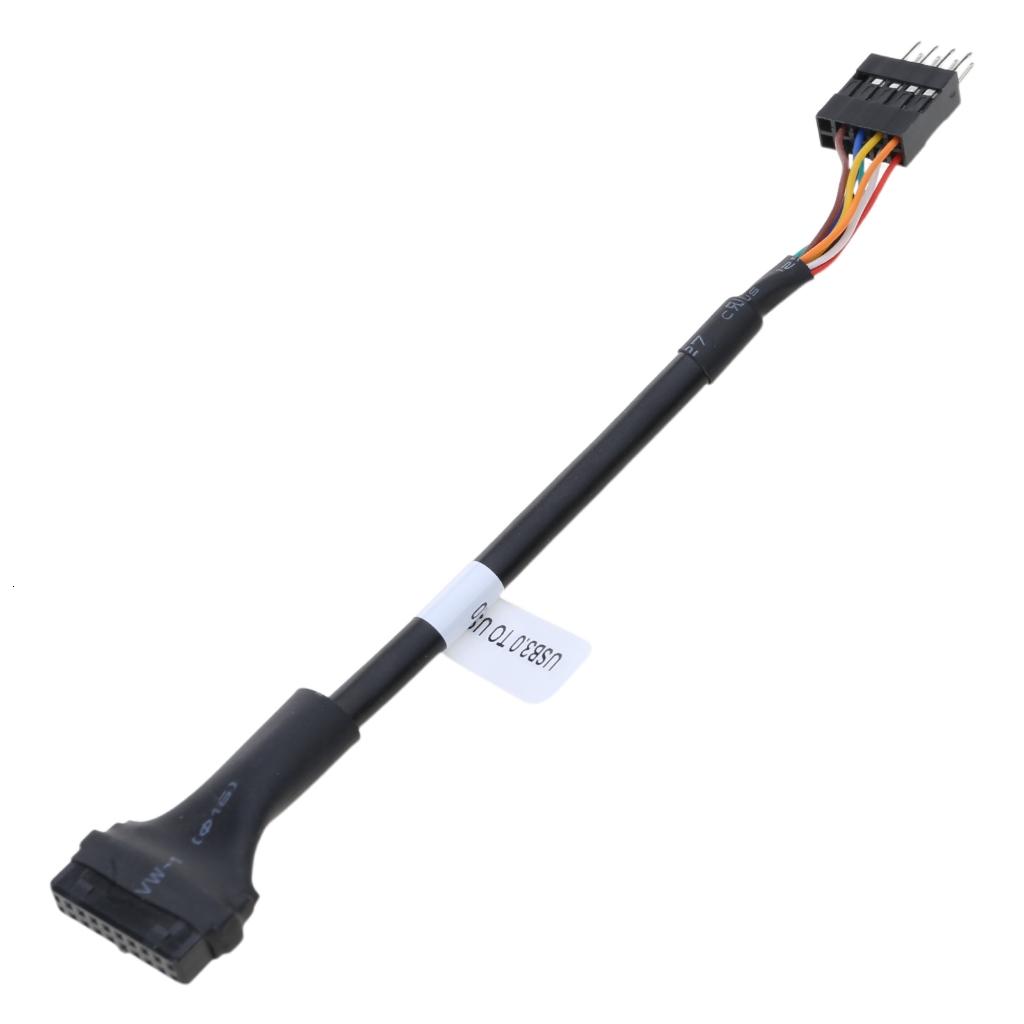 HONCLL USB 3.0 to 2.0 Adapter Header Cable Converters USB3.0 19/20Pin ...