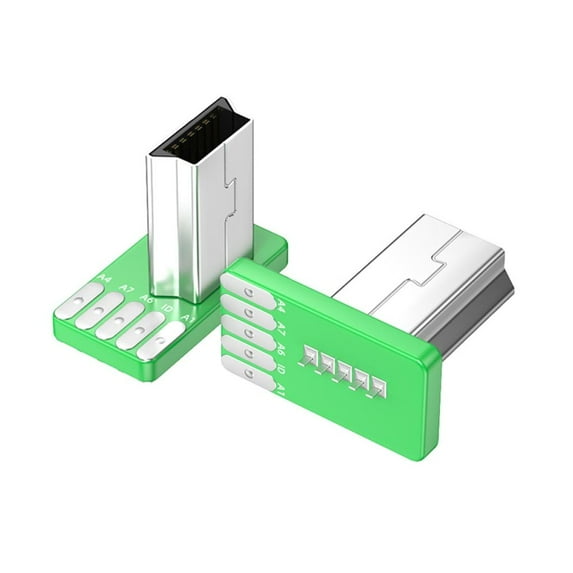 HONCLL USB Port 2.0 Connector Replacement Solder Adapter USB 4Pin/Type ...