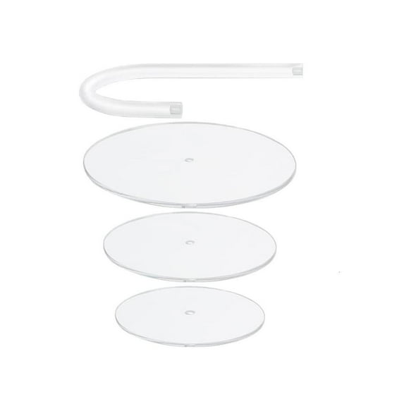 HONCLL Wedding Cake Display Stand Stylish Cupcake Presentation Rack ...