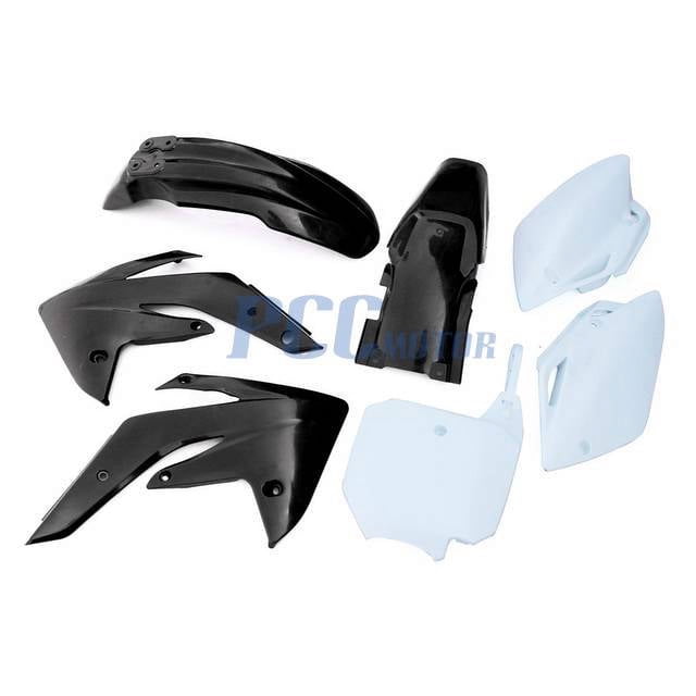 HONDA PLASTIC KIT CRF150R 150 07-13 FENDER SHROUDS NUMBER PLATES 7PCS ...