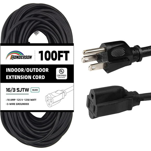 100 ft Extension Cords in Extension Cords by Length - Walmart.com