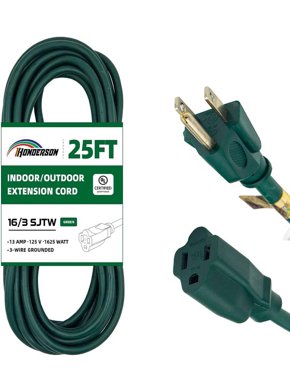 3 Prong Extension Cords in Extension Cords by Prongs - Walmart.com