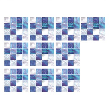 Yannee Peel and Stick Mosaic Backsplash Tiles, Self Adhesive, Removable ...