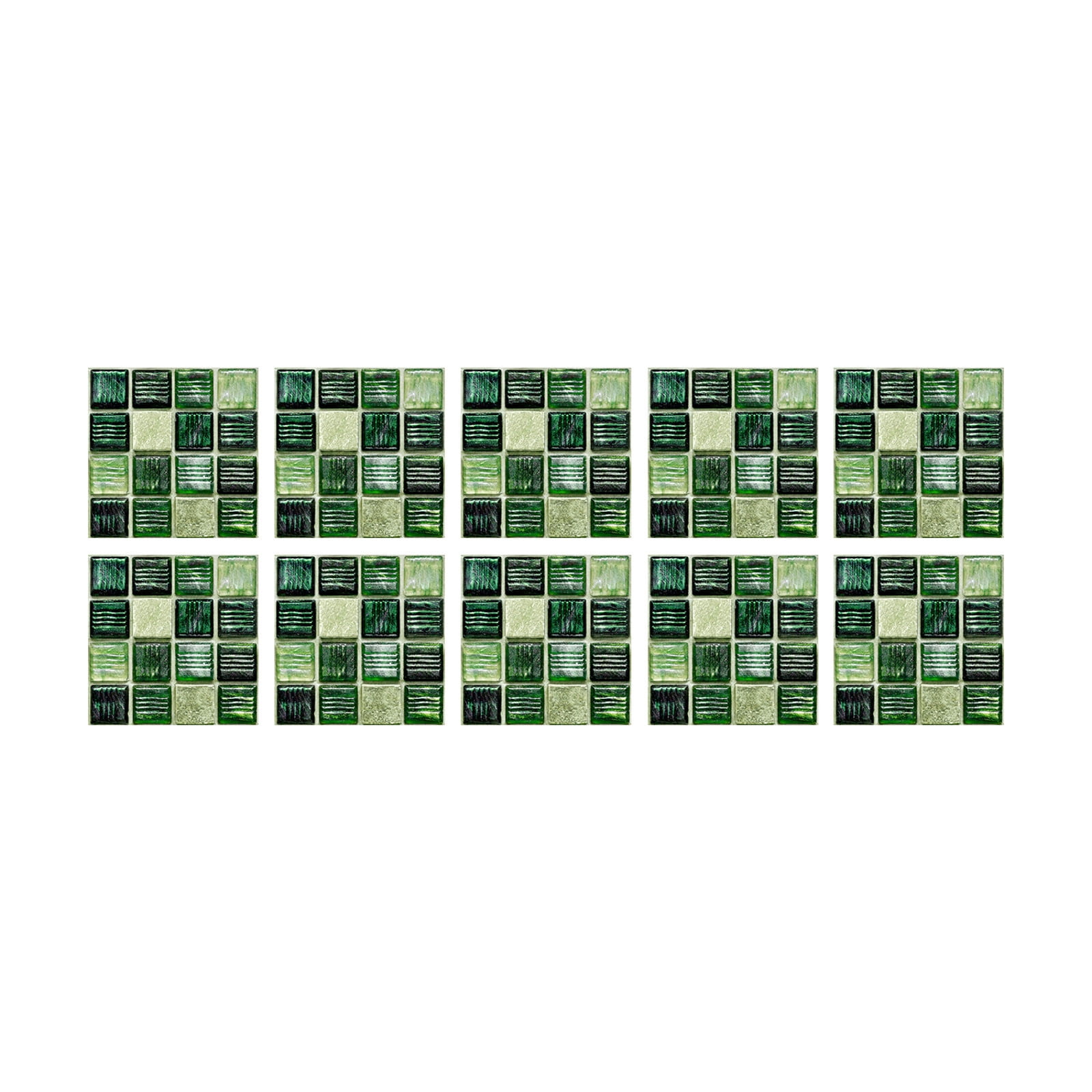 HONEDOSE 10 Sheet Peel and Stick Backsplash Self Adhesive Mosaic Tile ...