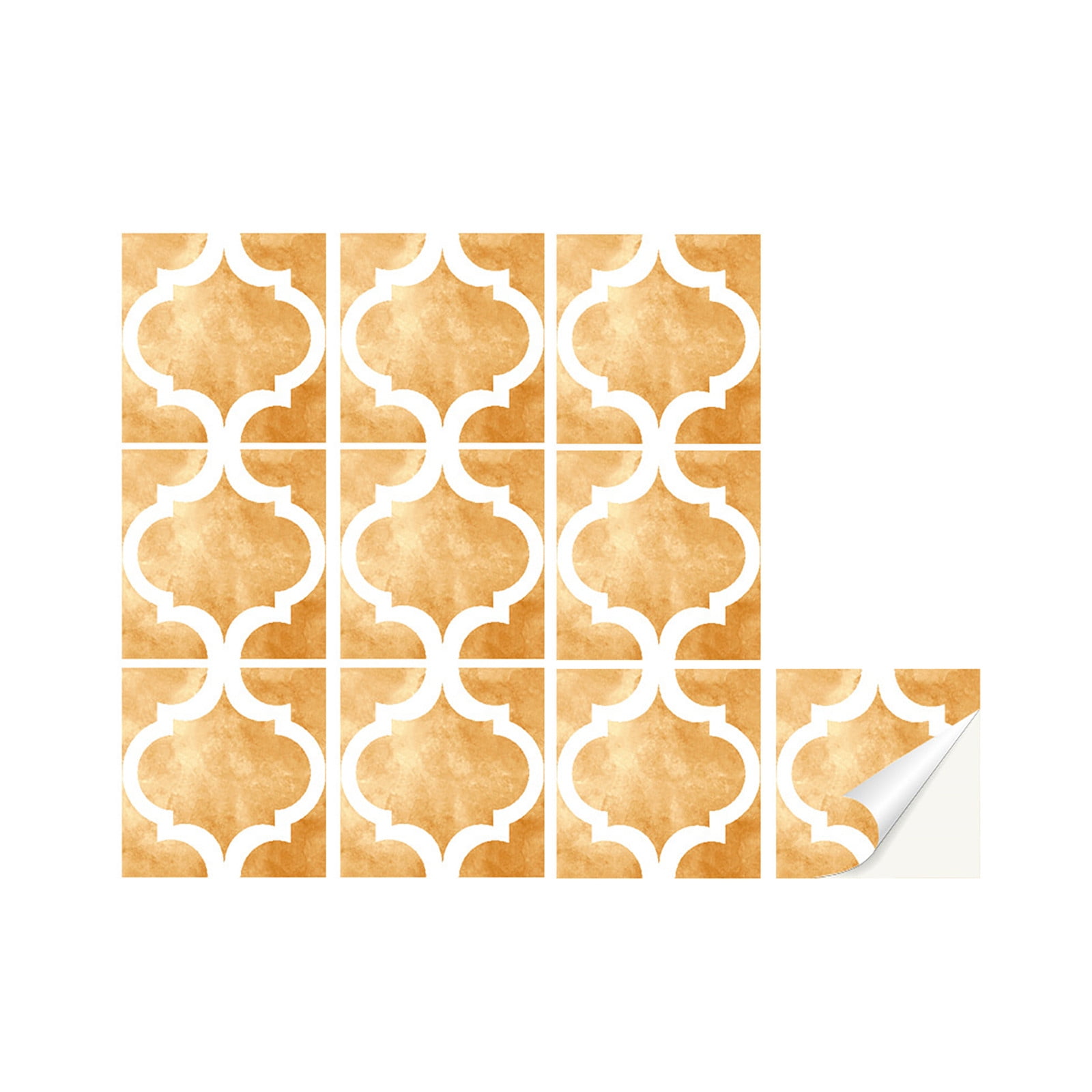 HONEDOSE 10 Sheet Peel and Stick Tile for Kitchen Backsplash Arabesque ...