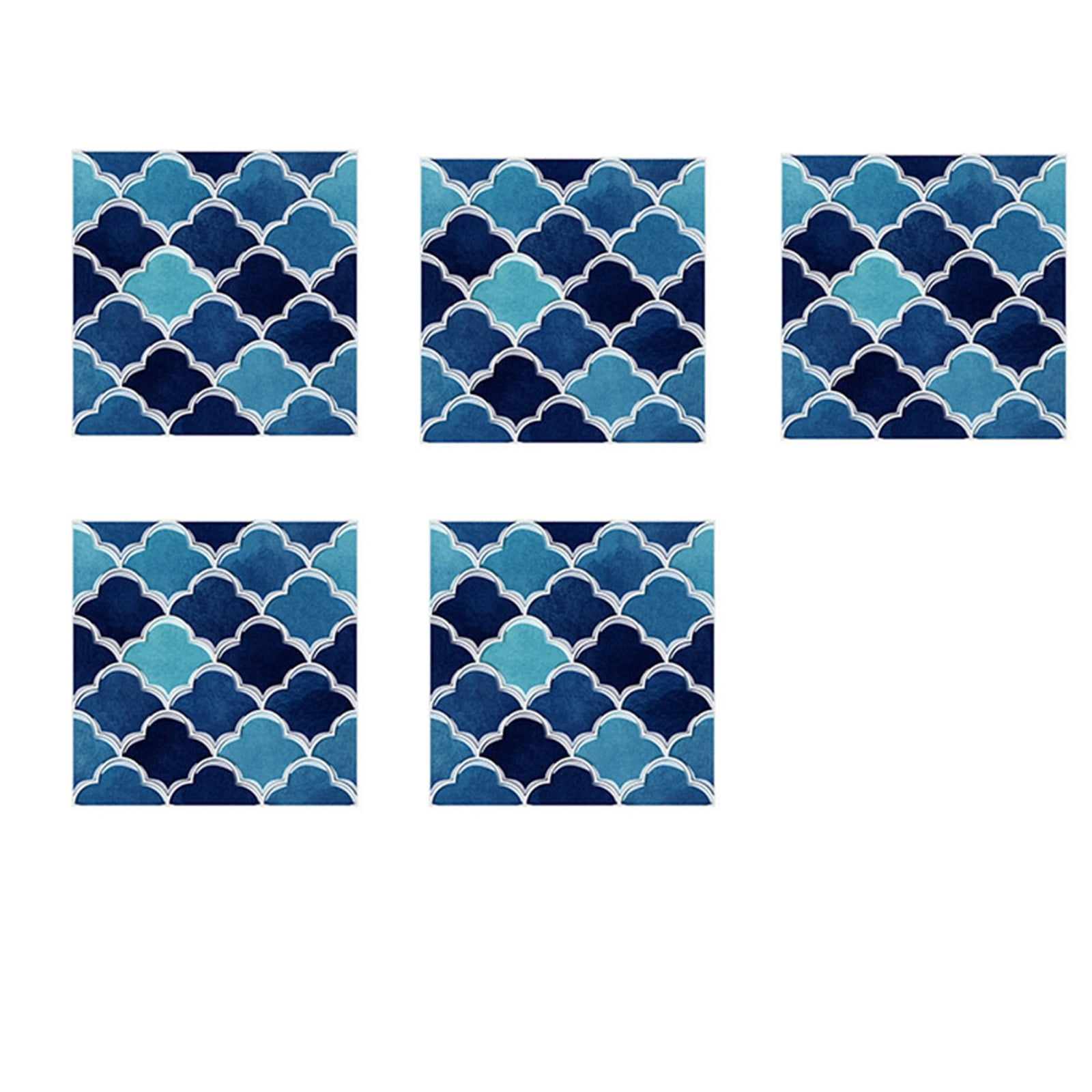 HONEDOSE 5 Sheet Peel and Stick Backsplash Self Adhesive Arabesque ...