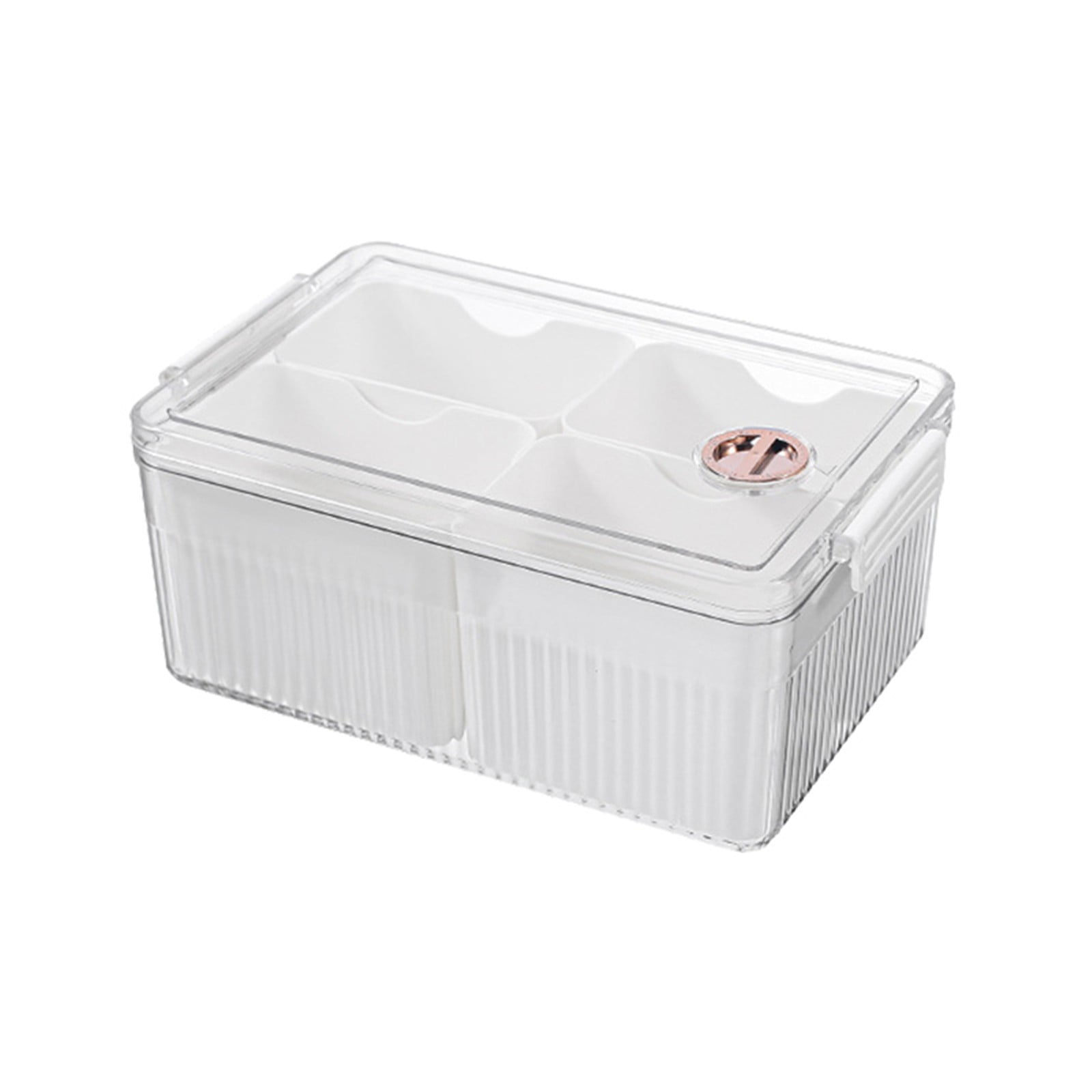 HONEDOSE Clearance Sale Promotion Travel Divided Serving Tray with Lid ...