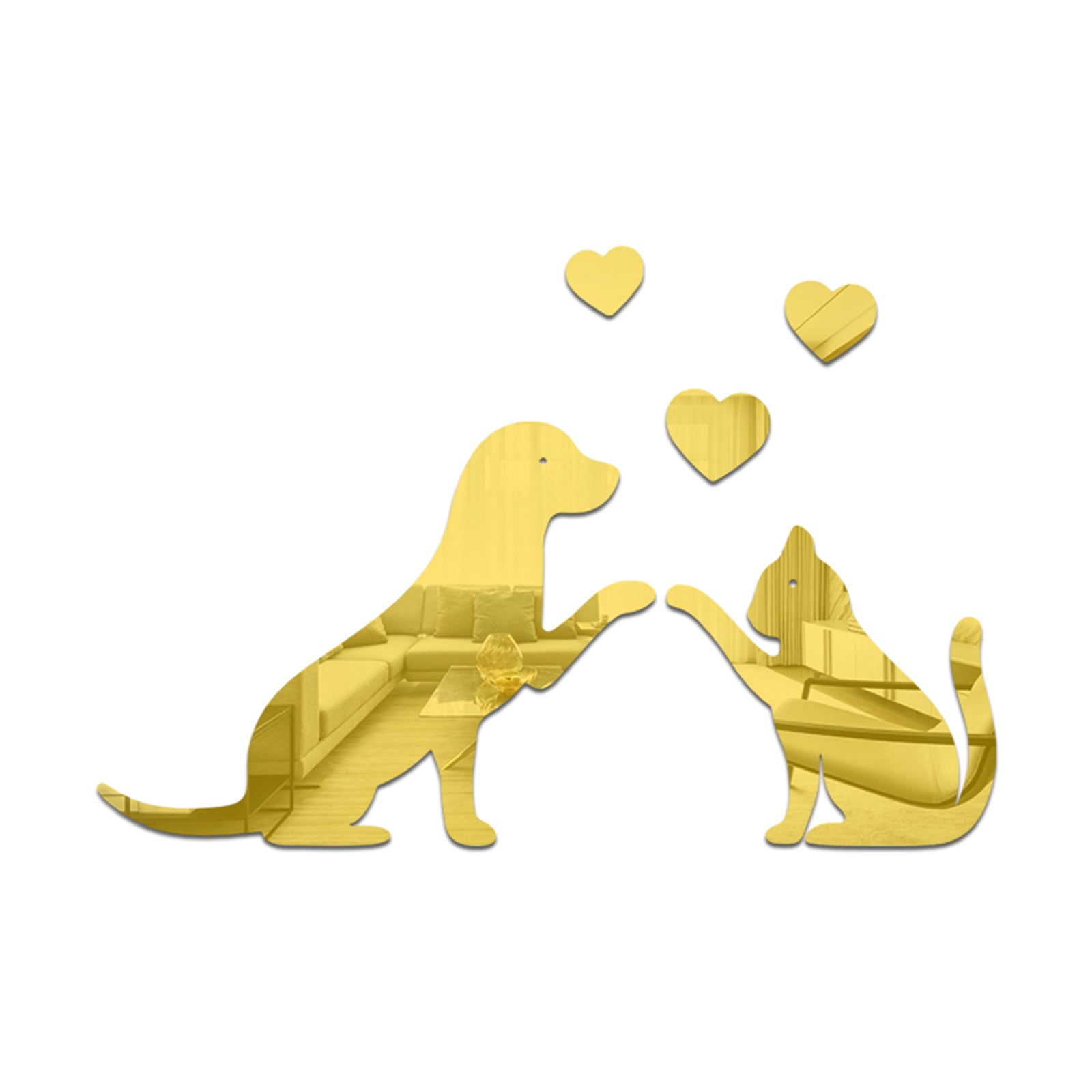 HONEDOSE Deals Iridescent Peel and Stick Tile Animal Theme Waterproof ...